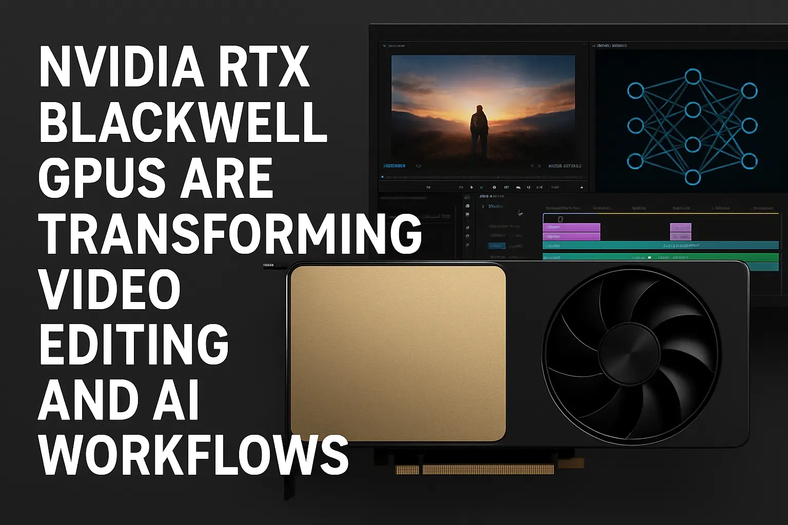 NVIDIA RTX Blackwell GPUs Are Transforming Video Editing and AI Workflows | Joshua Berkowitz